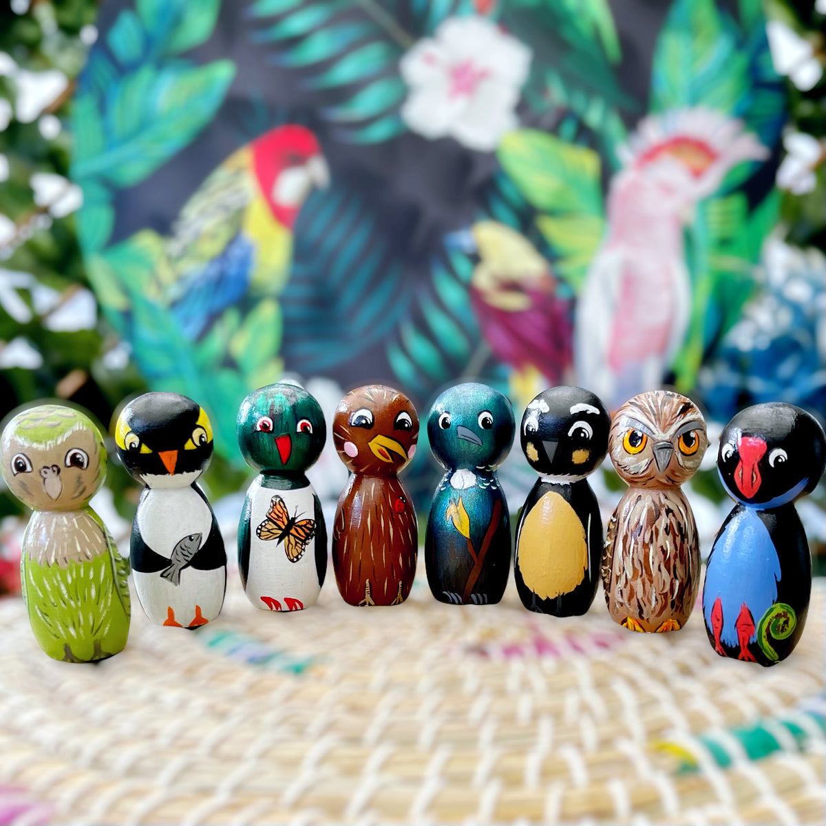 Aotearoa Native Manu 8-10cm – Weewoodenwondersnz