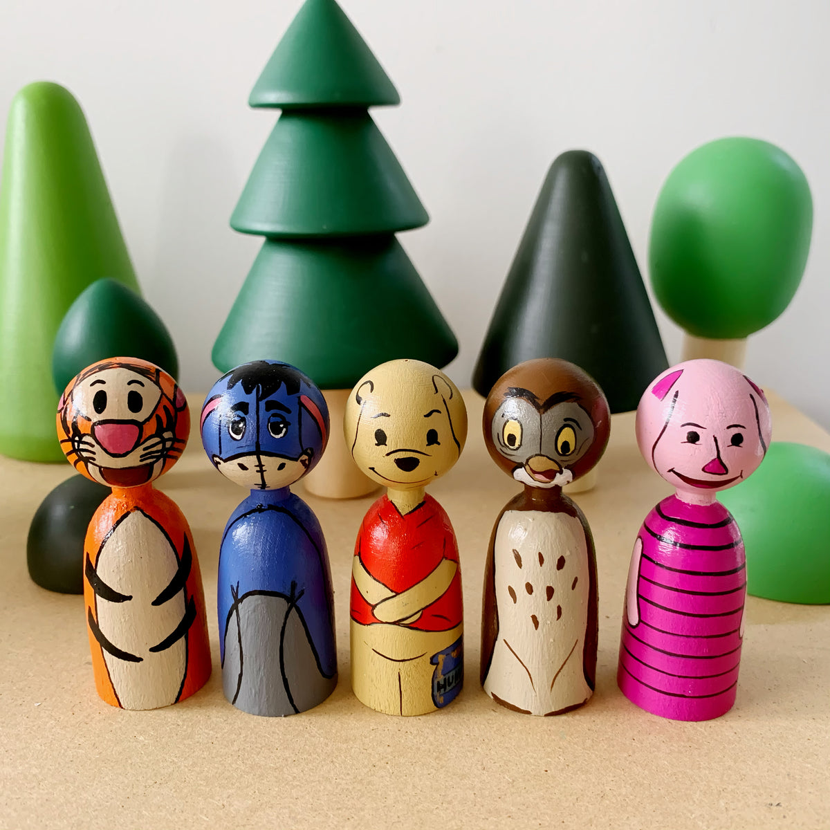 Finger puppets – Weewoodenwondersnz